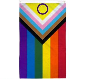 Inclusive Pride Flag (3'x5') - Grand Rapids Trans Foundation